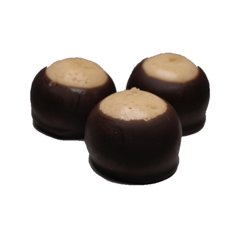 Non-alcohol traditional Buckeyes Bonbons – Bourbon Bonbons
